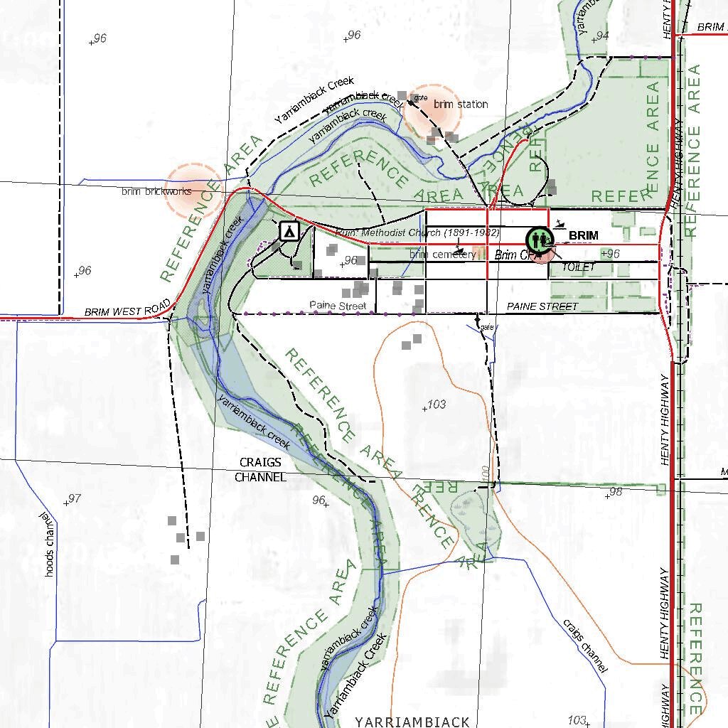 Getlost Map 7325-1 BRIM Victoria Topographic Map V16b 1:25,000 by ...