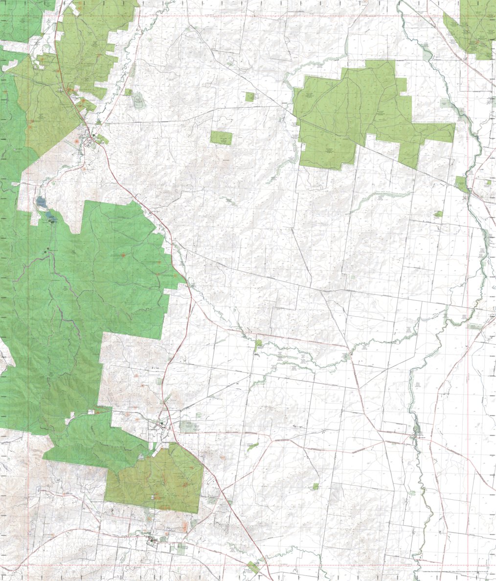 Getlost Map 7524-2 REDBANK Victoria Topographic Map V16b 1:25,000 by ...