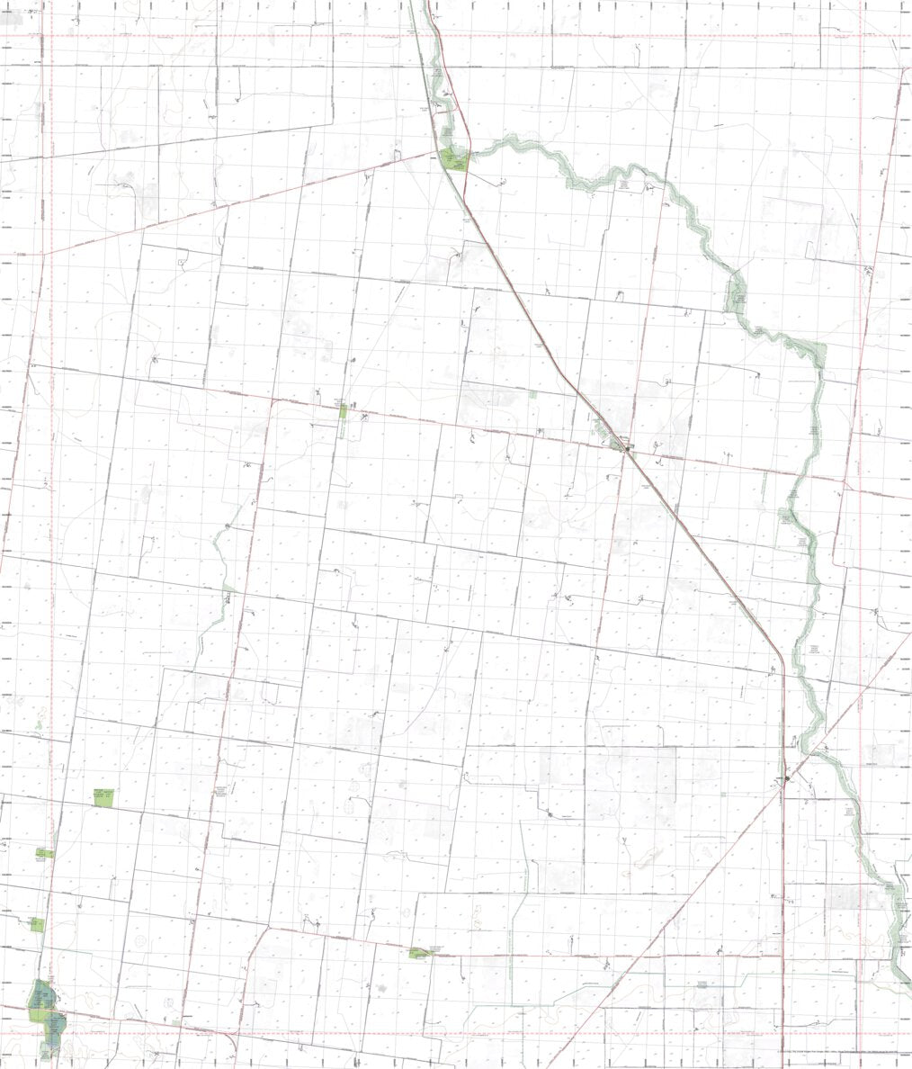 Getlost Map 7526-3 NULLAWIL Victoria Topographic Map V16b 1:25,000 by ...