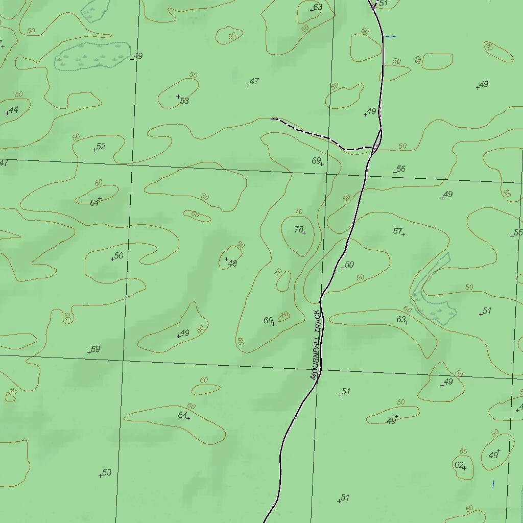 Getlost Map 7328-1 COLIGNAN Victoria Topographic Map V16b 1:25,000 by ...
