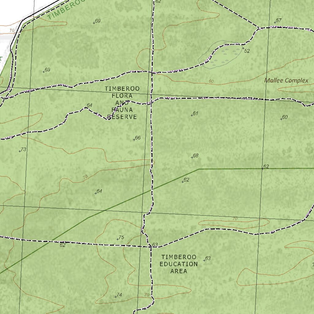 Getlost Map 7327-4 WALPEUP Victoria Topographic Map V16b 1:25,000 by ...