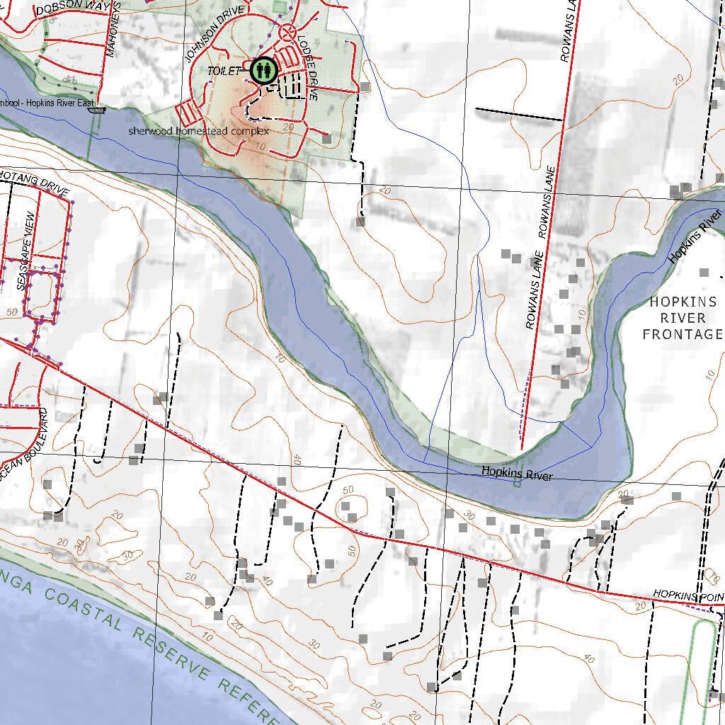 Getlost Map 7421-3 PANMURE Victoria Topographic Map V16b 1:25,000 by ...