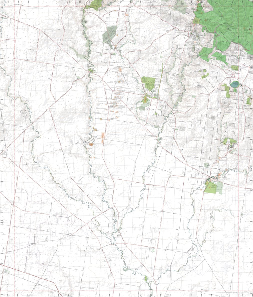 Getlost Map 7622-3 ROKEWOOD Victoria Topographic Map V16b 1:25,000 by ...