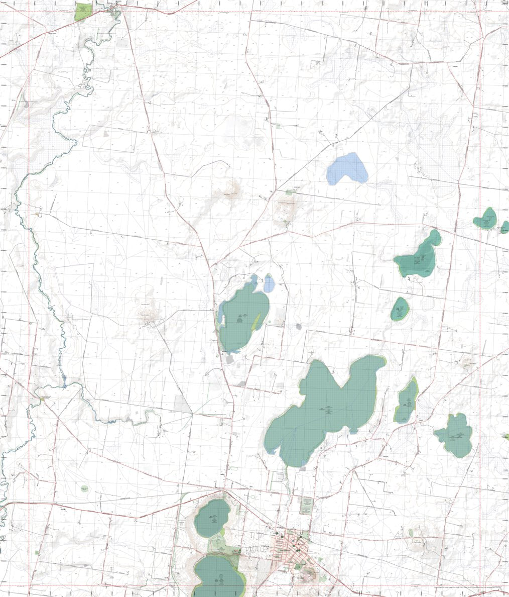 Getlost Map 7521-4 CAMPERDOWN Victoria Topographic Map V16b 1:25,000 by ...