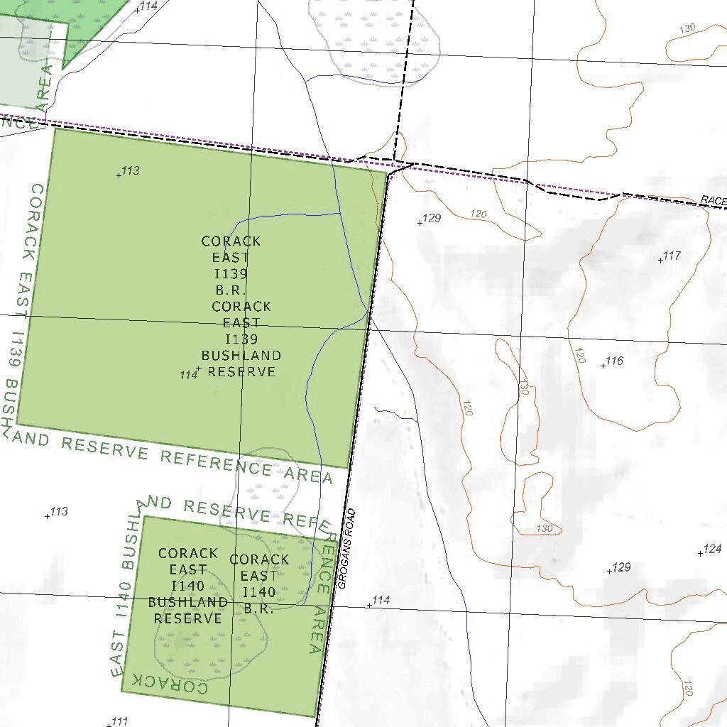 Getlost Map 7525-4 WYCHEPROOF Victoria Topographic Map V16b 1:25,000 by ...