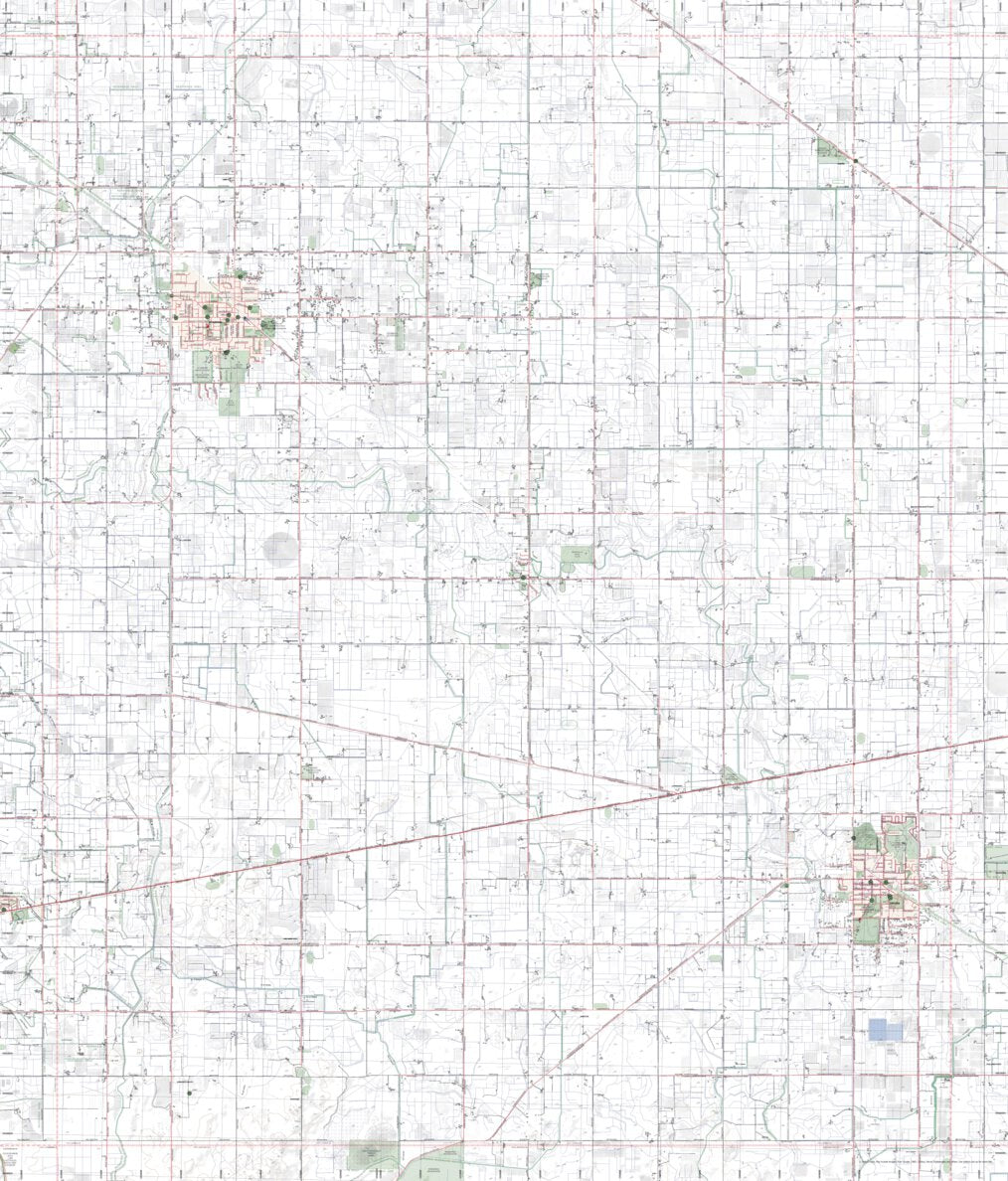 Getlost Map 7925-3 KYABRAM Victoria Topographic Map V16b 1:25,000 by ...