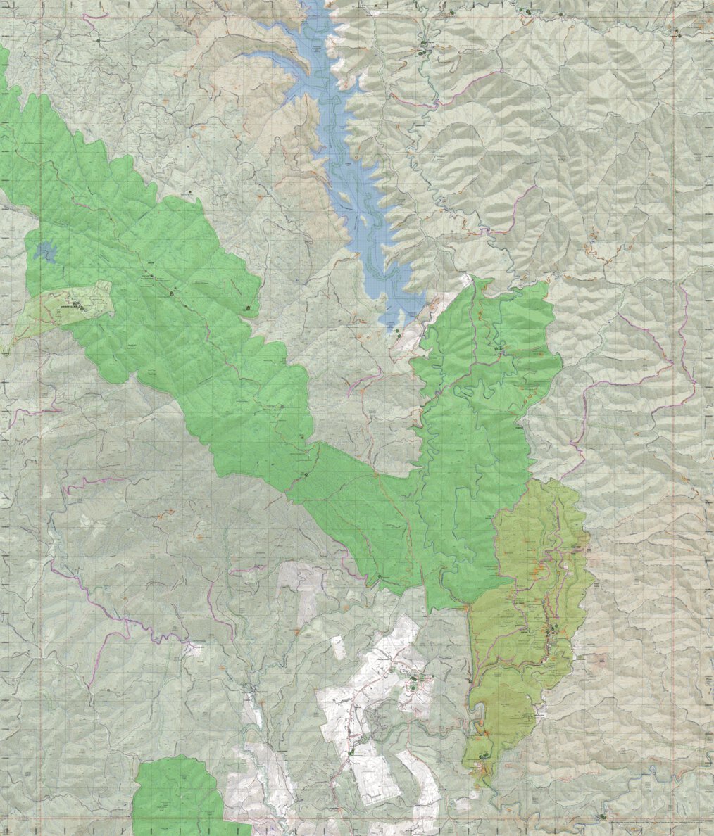 Getlost Map 8122-2 WALHALLA Victoria Topographic Map V16b 1:25,000 by ...