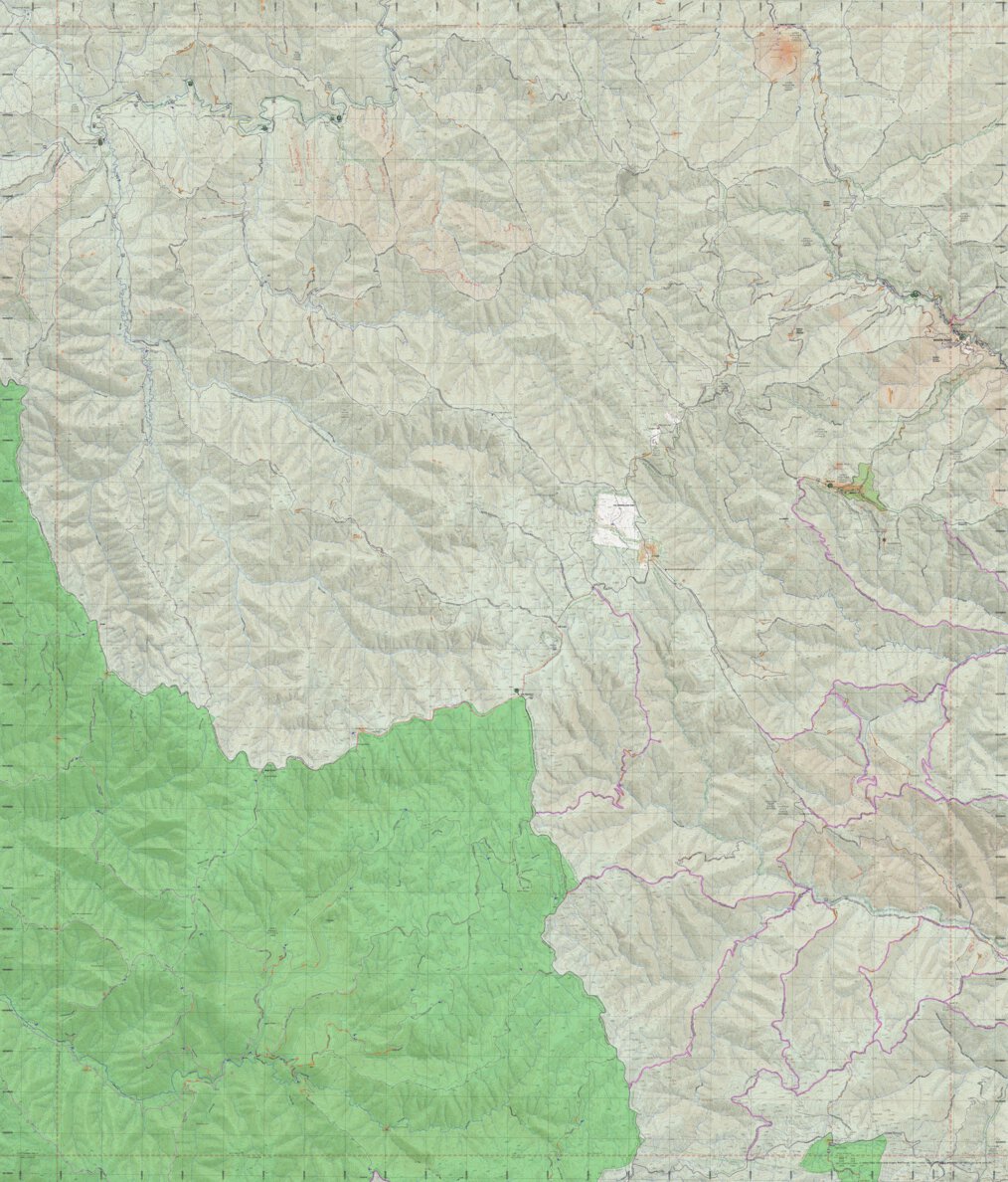Getlost Map 8122-4 MATLOCK Victoria Topographic Map V16b 1:25,000 by ...