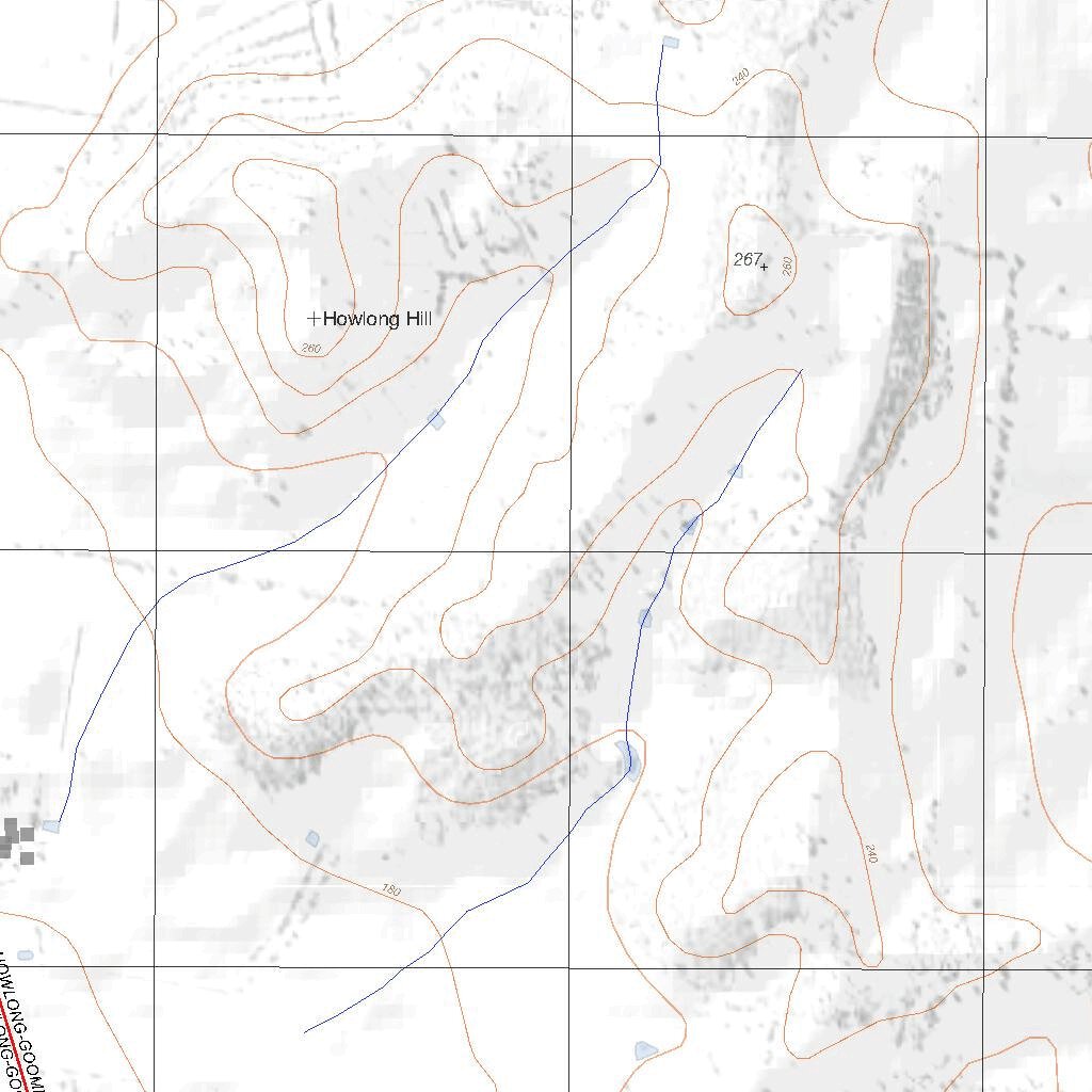 Getlost Map 8226-3 HOWLONG Victoria Topographic Map V16b 1:25,000 by ...