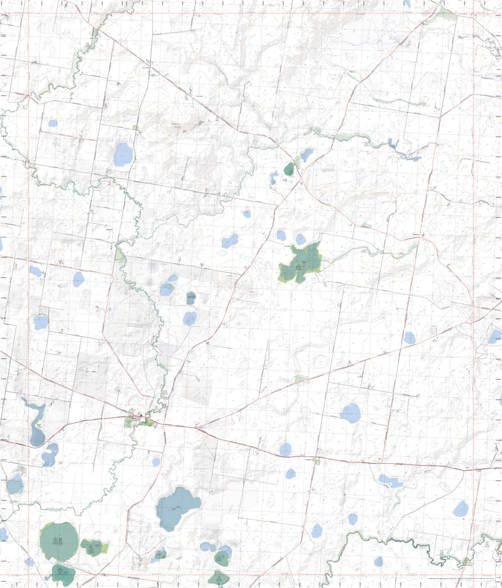 Getlost Map 7522-4 STREATHAM Victoria Topographic Map V16b 1:25,000 by ...