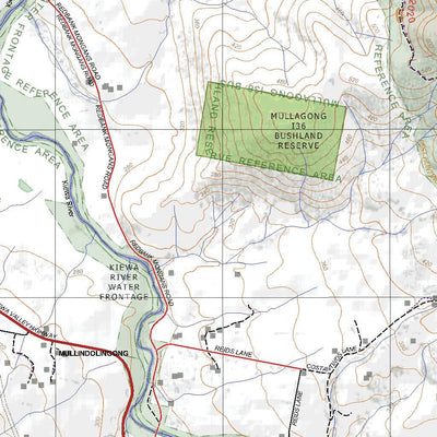 Getlost Map 8324-4 TAWONGA Victoria Topographic Map V16b 1:25,000 by ...