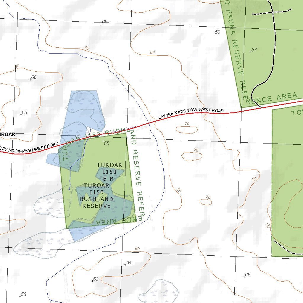 Getlost Map 7527-4 PIANGIL WEST Victoria Topographic Map V16b 1:25,000 ...