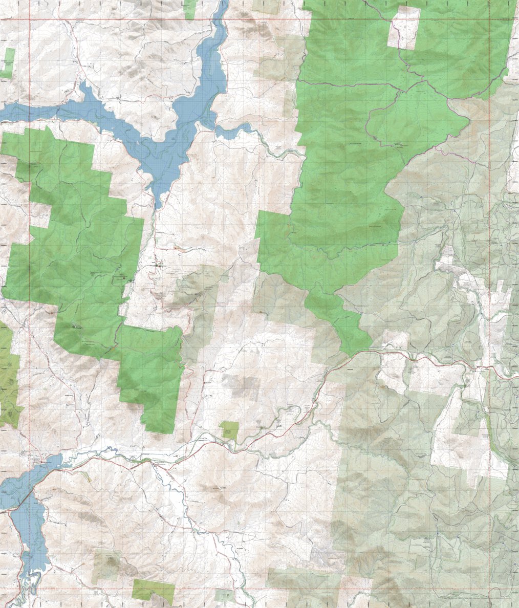 Getlost Map 8325-1 GRANYA Victoria Topographic Map V16b 1:25,000 by ...