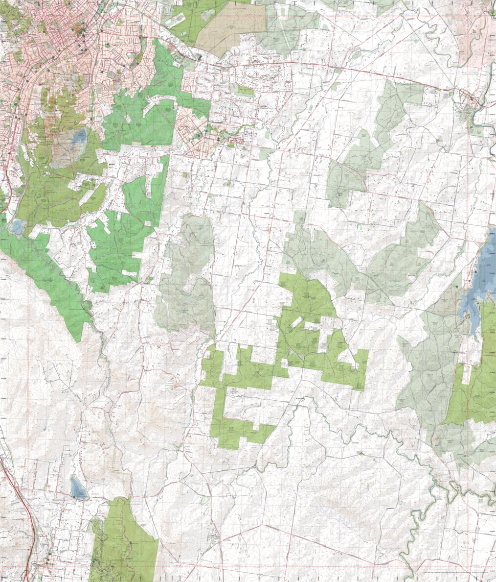 Getlost Map 7724-2 BENDIGO Victoria Topographic Map V16b 1:25,000 by ...