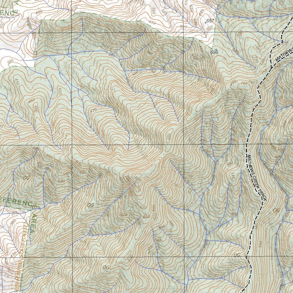Getlost Map 8325-2 HENLOW Victoria Topographic Map V16b 1:25,000 by ...