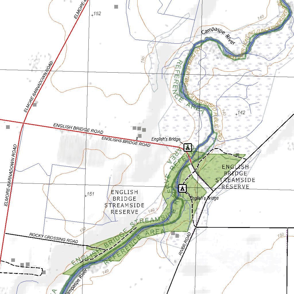 Getlost Map 7824-4 AVONMORE Victoria Topographic Map V16b 1:25,000 by ...