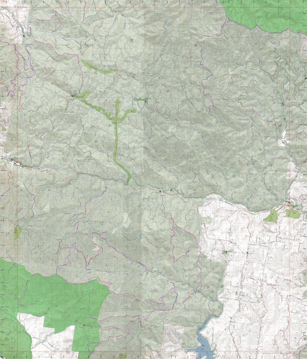 Getlost Map 85422-2 NEERIM Victoria Topographic Map V16b 1:25,000 by ...
