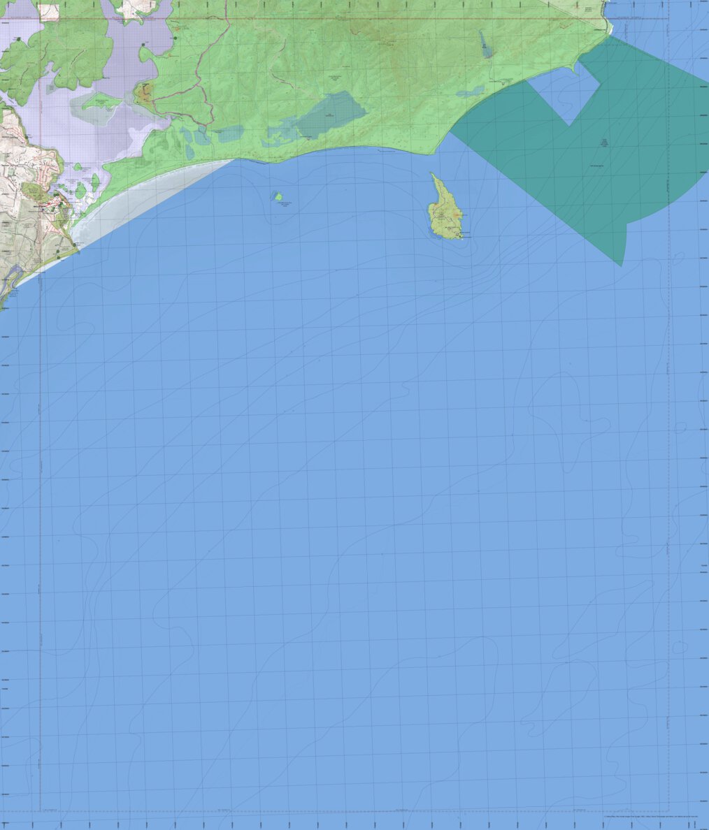 Getlost Map 8822-1 MALLACOOTA Victoria Topographic Map V16b 1:25,000 by ...