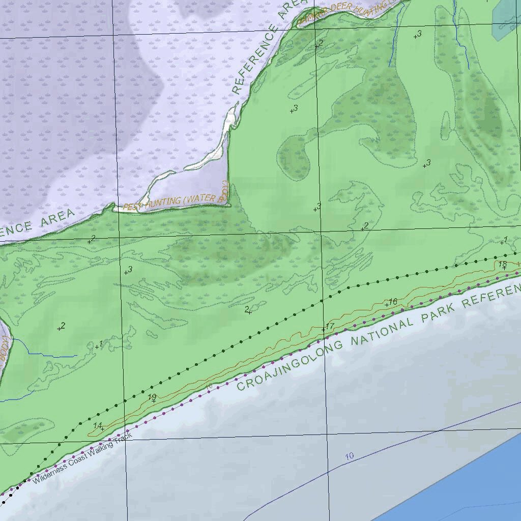 Getlost Map 8822-1 MALLACOOTA Victoria Topographic Map V16b 1:25,000 by ...