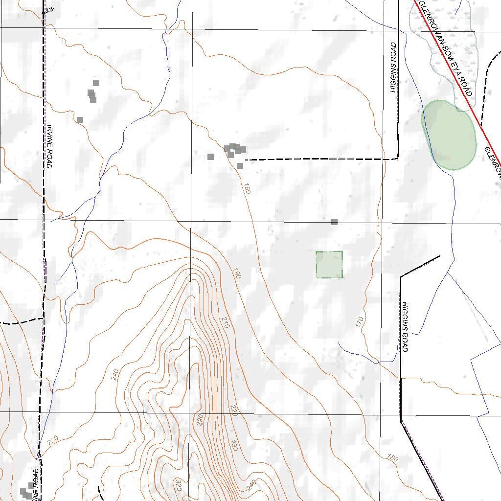 Getlost Map 8125-3 GLENROWAN Victoria Topographic Map V16b 1:25,000 by ...