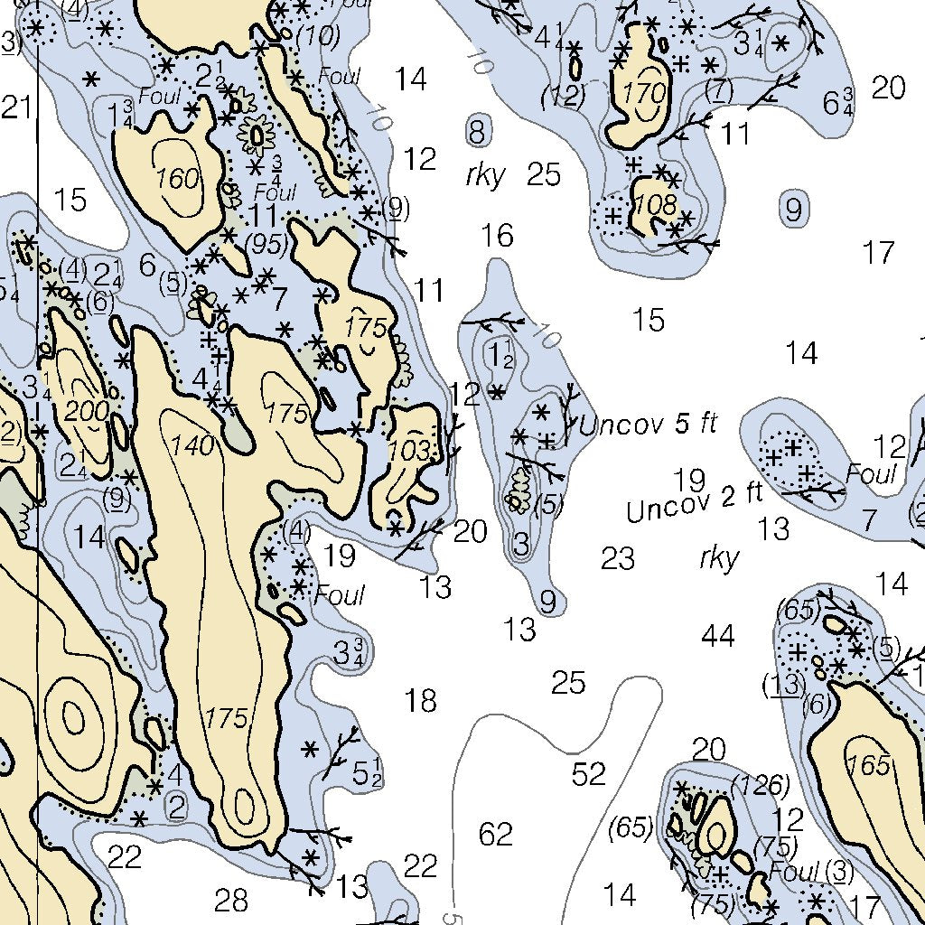 Central Dall Island And Vicinity Map by National Oceanographic ...