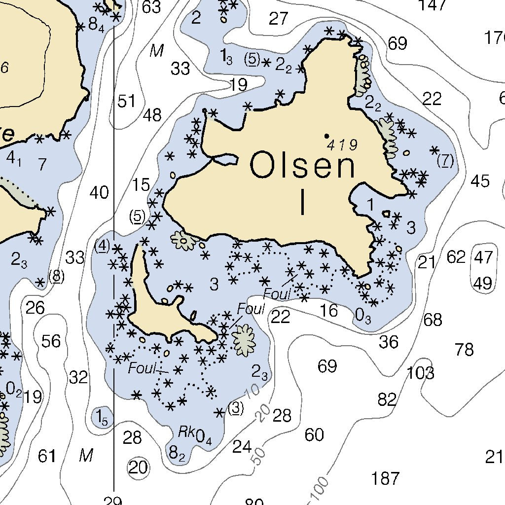 Unakwik Inlet To Esther Passage And College Fiord Map by National ...