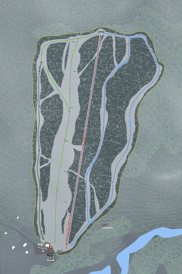 Salmo Resort Map by Mapsynergy | Avenza Maps
