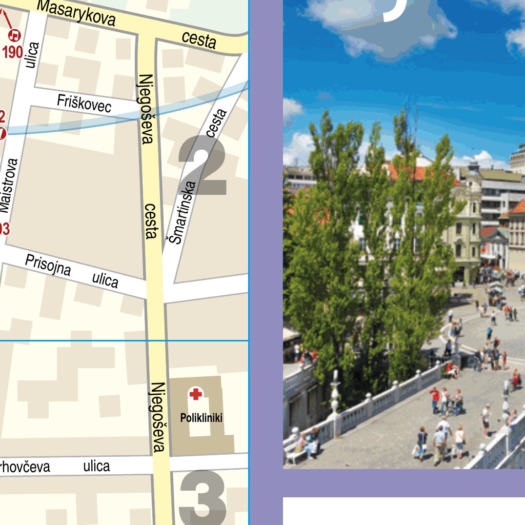 Citymap Ljubljana 2023 Map by Reise Know-How Verlag Peter Rump GmbH ...