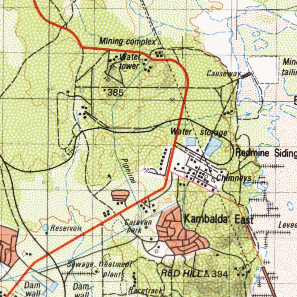 Lake Lefroy (3235) Map by Geoscience Australia | Avenza Maps