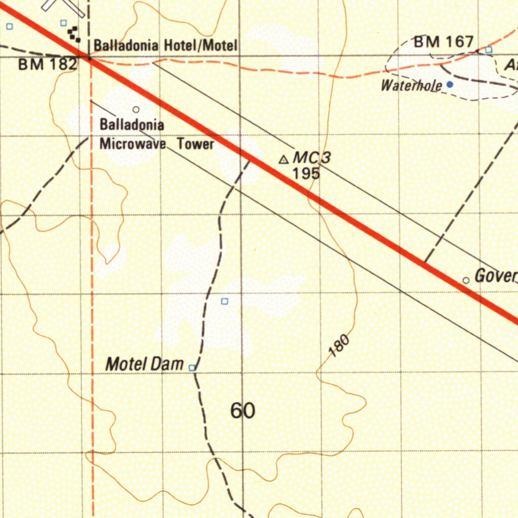 Balladonia (3633) Map by Geoscience Australia | Avenza Maps