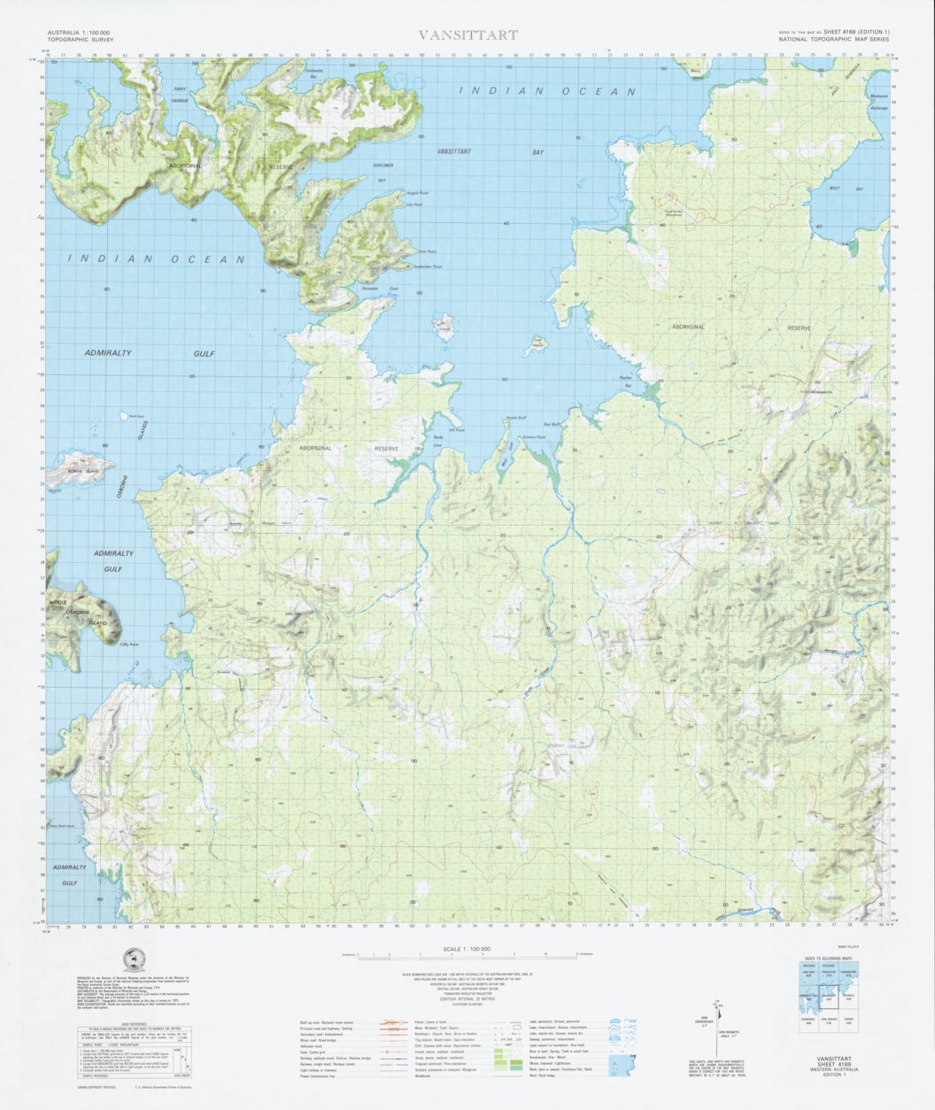 Vansittart (4169) Map by Geoscience Australia | Avenza Maps
