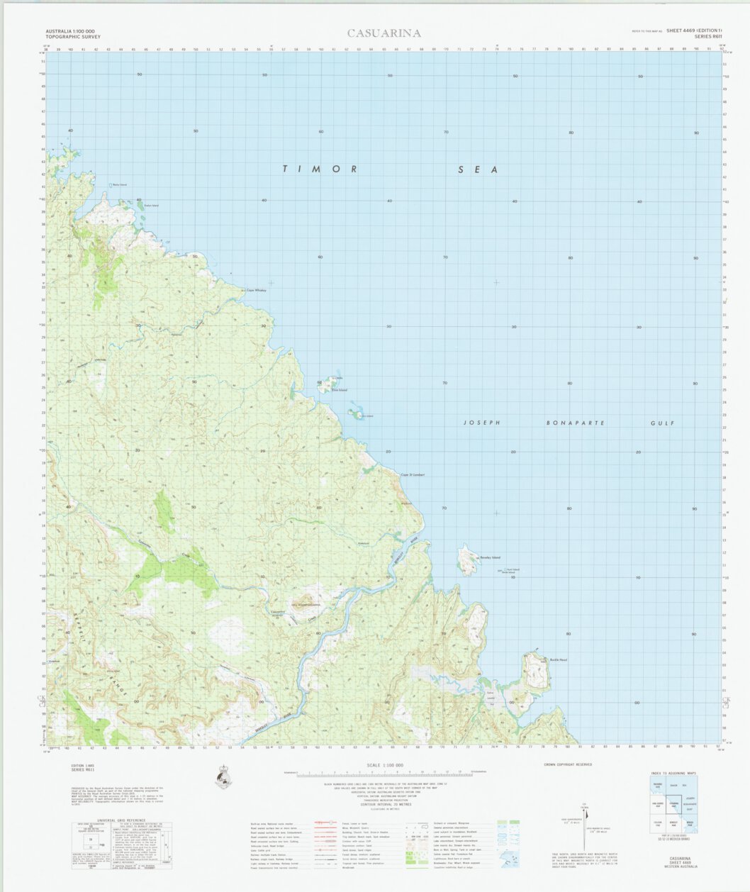 Casuarina (4469) Map by Geoscience Australia | Avenza Maps