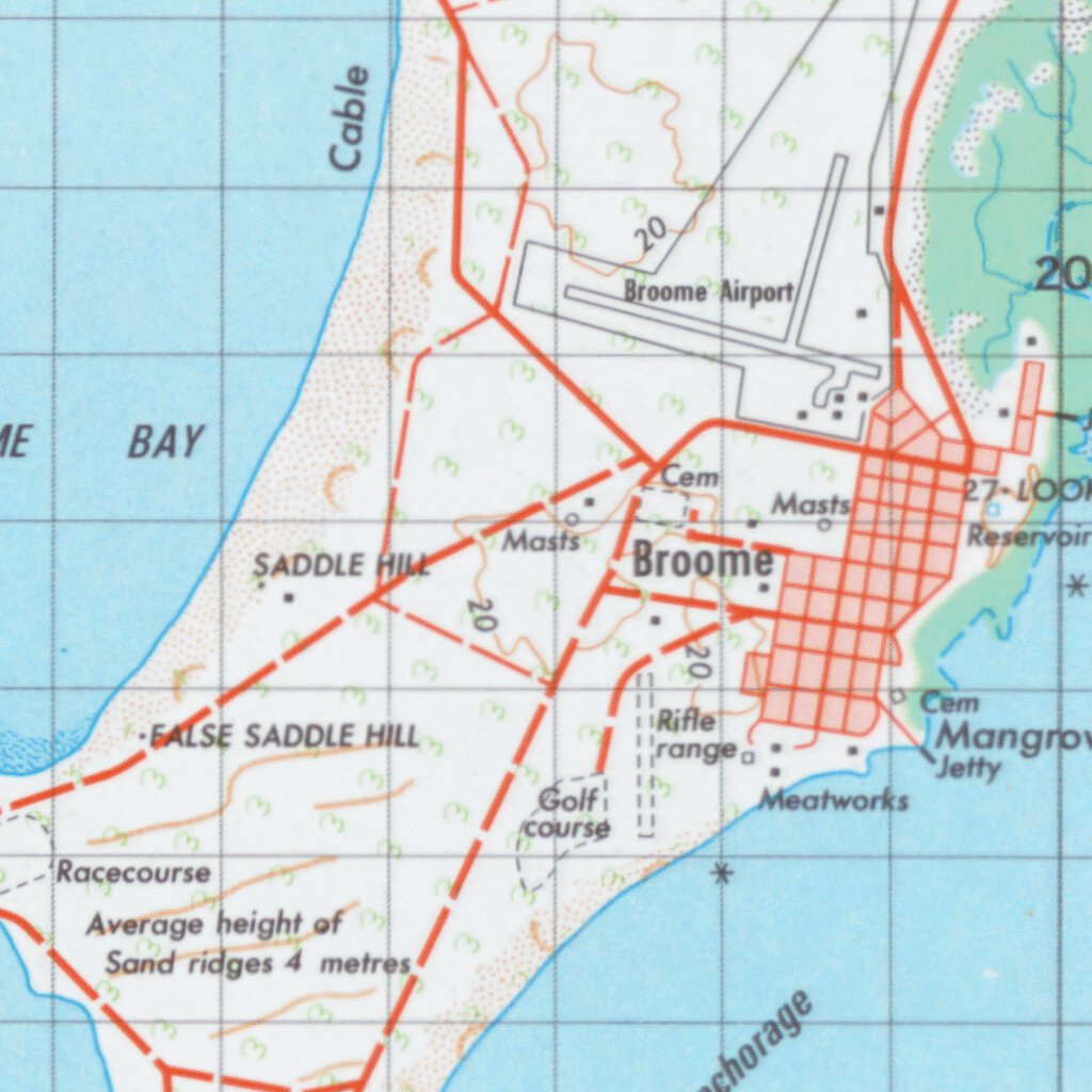Broome (3362) Map by Geoscience Australia | Avenza Maps