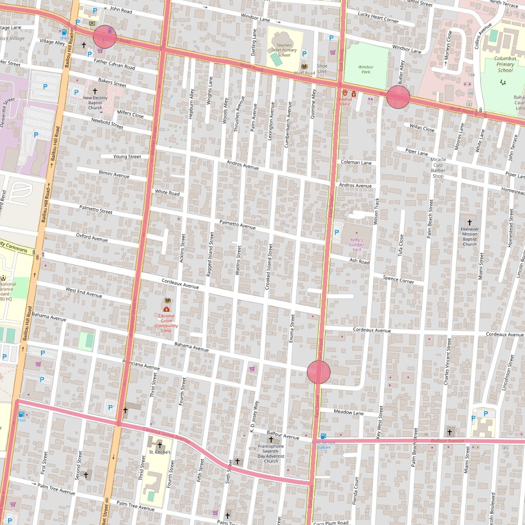New Providence, Bahamas - Bus Route 19 Map by Bahama Atlas | Avenza Maps