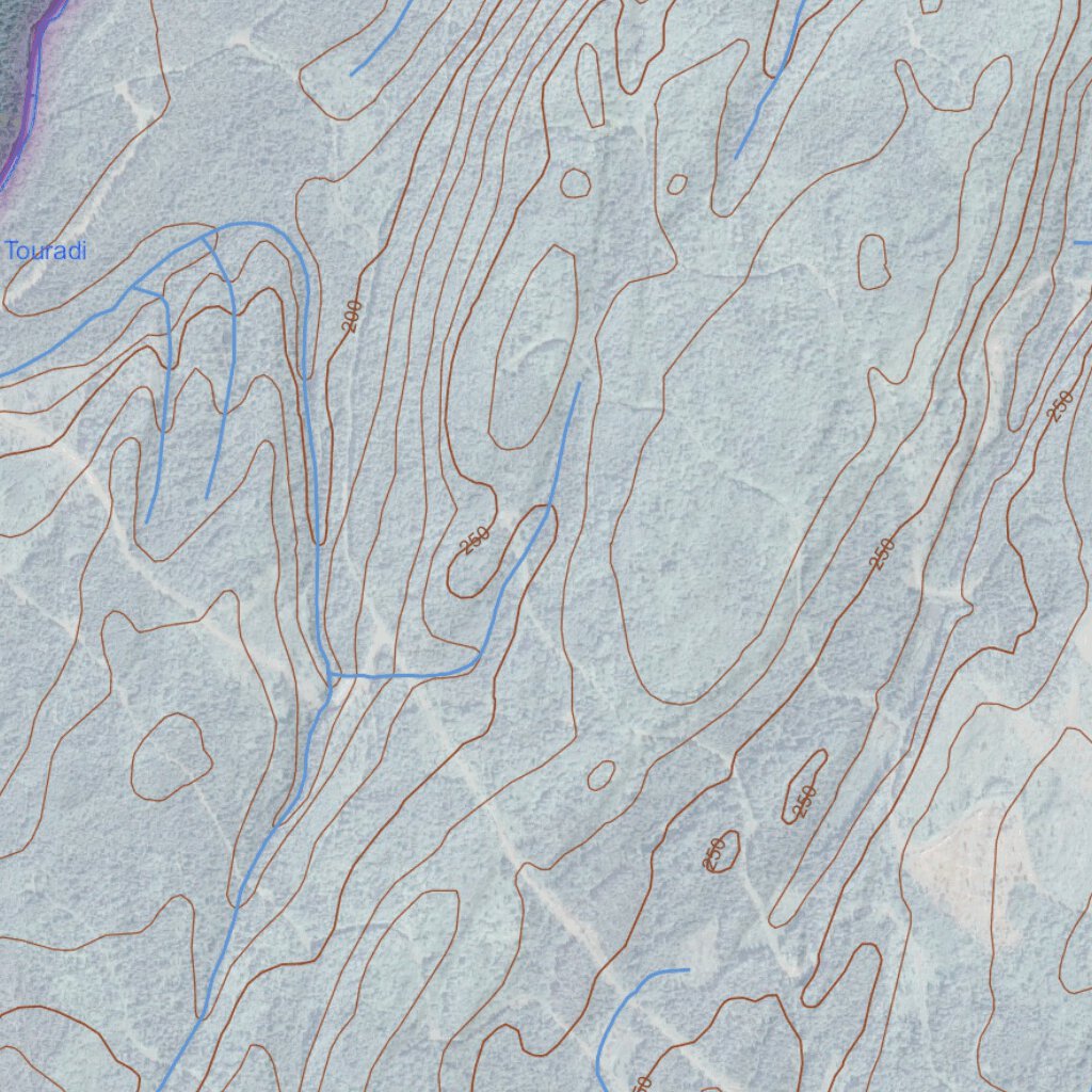 Chasse orignal - Zone 108 - Satellitaire 2023 v1 Map by Terfa | Avenza Maps