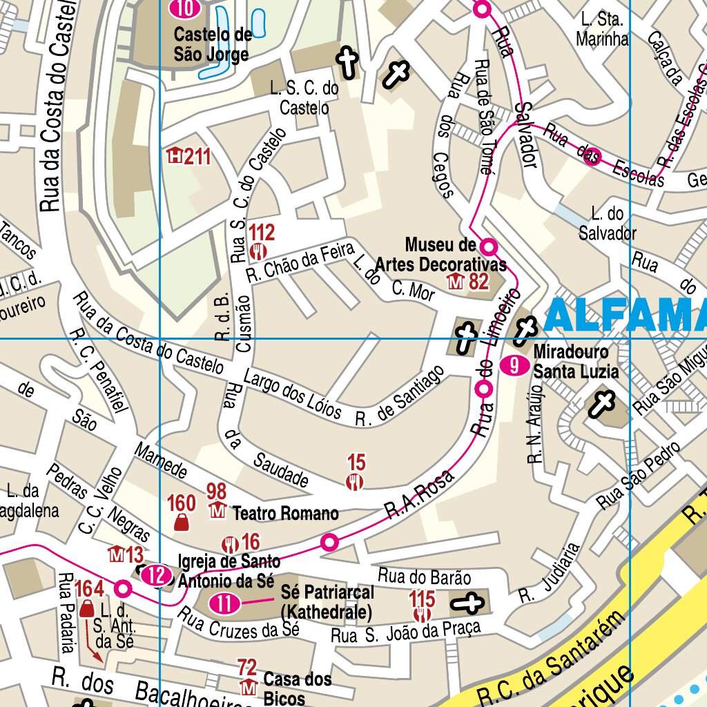 Citymap Lisbon PLUS 2023 Map by Reise Know-How Verlag Peter Rump GmbH ...