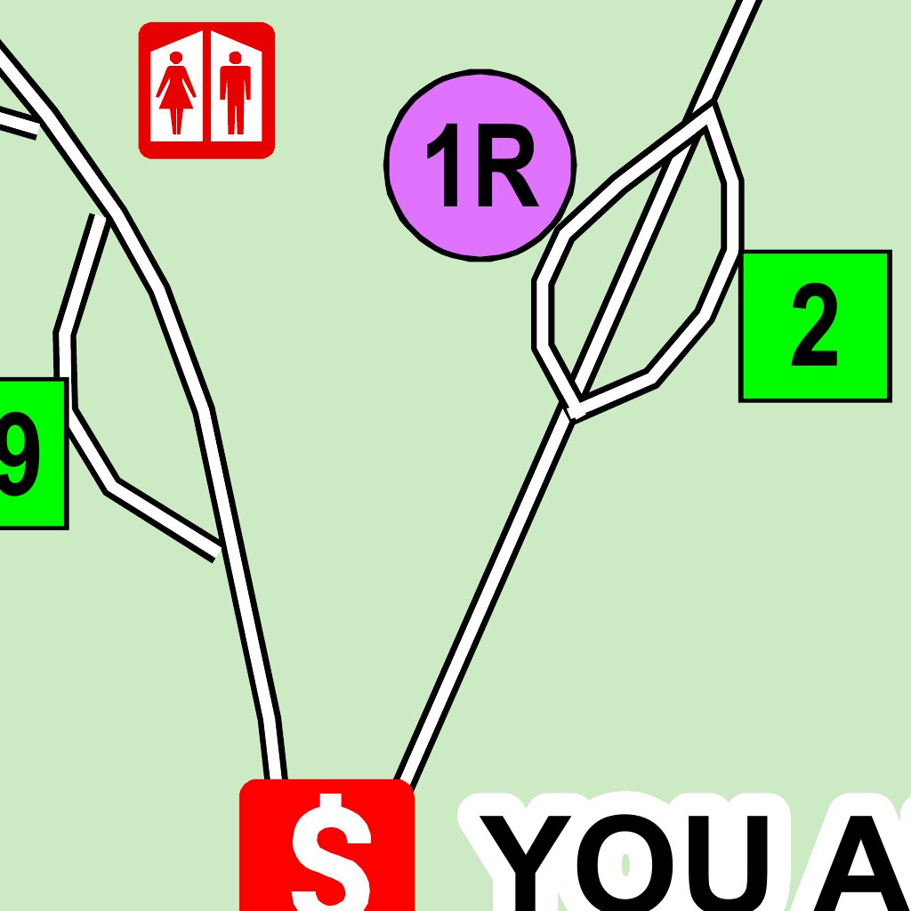 Huron-Manistee National Forest - Rollways Campground and Day Use Map by ...
