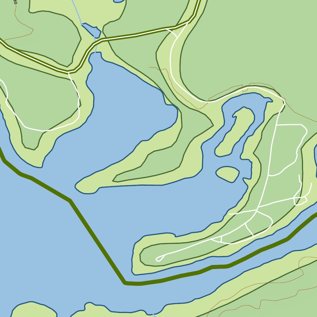 Ontario Provincial Park: Arrow Lake Map by Xavier Maps | Avenza Maps