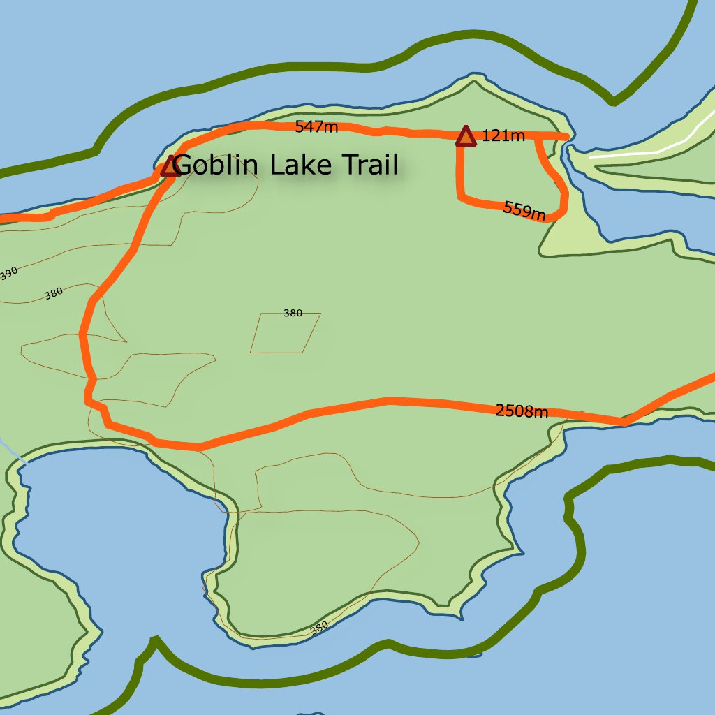 Ontario Provincial Park: Blue Lake Map by Xavier Maps | Avenza Maps