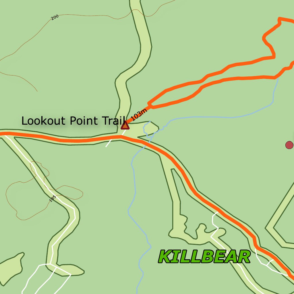 Ontario Provincial Park: Killbear Map by Xavier Maps | Avenza Maps