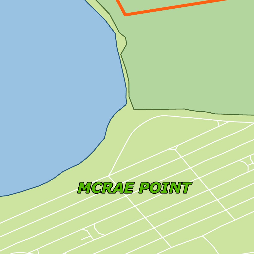 Ontario Provincial Park: McRae Point Map by Xavier Maps | Avenza Maps