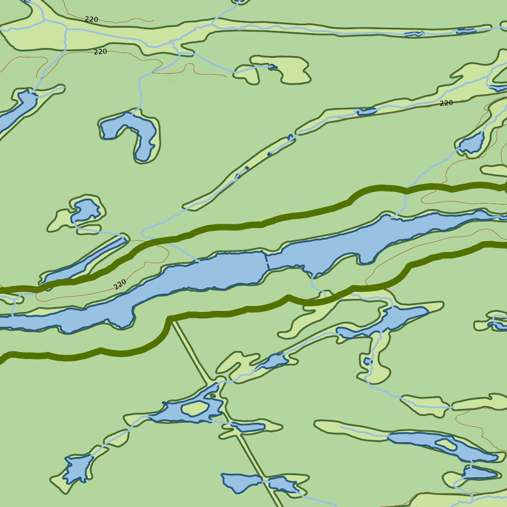 Ontario Provincial Park: Restoule Map by Xavier Maps | Avenza Maps