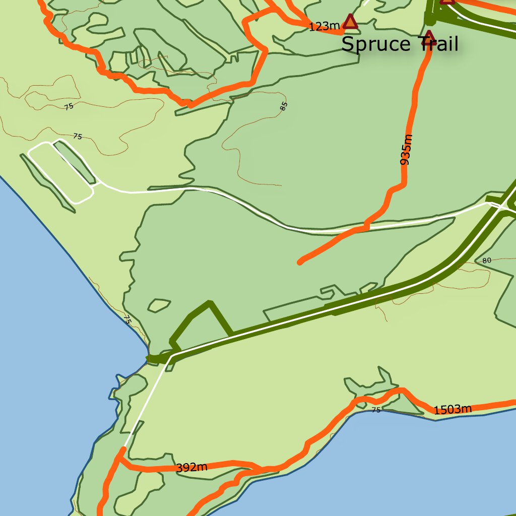 Ontario Provincial Park: Sandbanks Map by Xavier Maps | Avenza Maps
