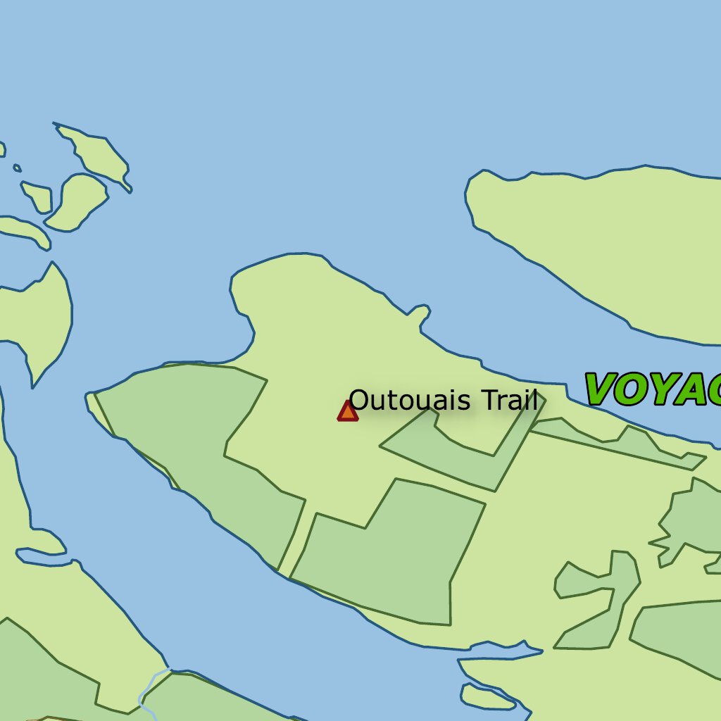 Ontario Provincial Park: Voyageur Map by Xavier Maps | Avenza Maps