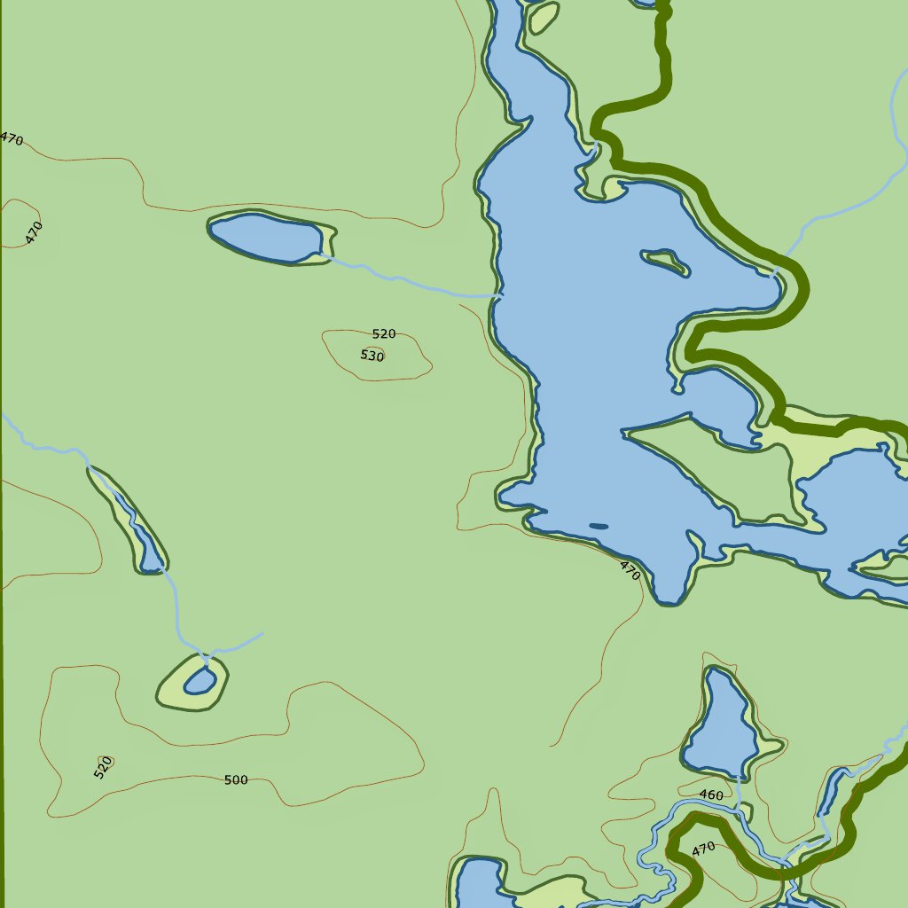 Ontario Provincial Park: Wakami Lake and Addition Map by Xavier Maps ...