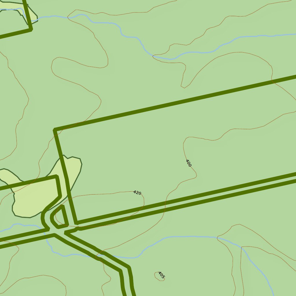 Ontario Nature Reserve: Pretty River Valley Map by Xavier Maps | Avenza ...