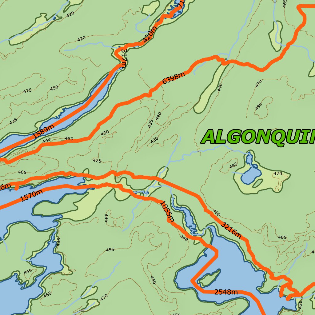 Algonquin Provincial Park - West Part 12 Map by Xavier Maps | Avenza Maps
