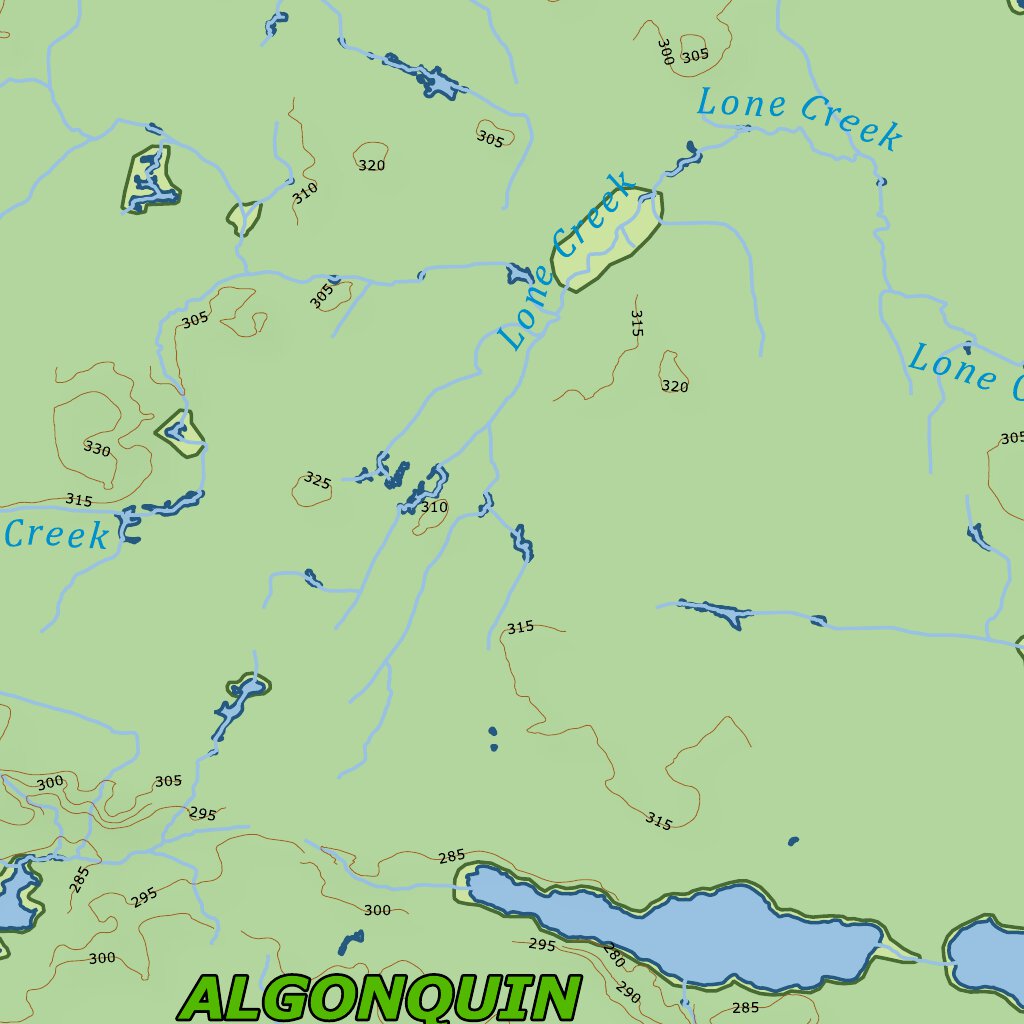 Algonquin Provincial Park - East Part 1 Map by Xavier Maps | Avenza Maps