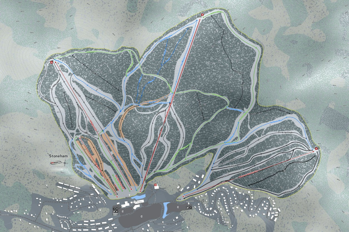 Stoneham Resort Map by Mapsynergy | Avenza Maps