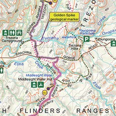 Mawson Trail SECTION 3 - Quorn to Blinman Map by Mapland - Department ...